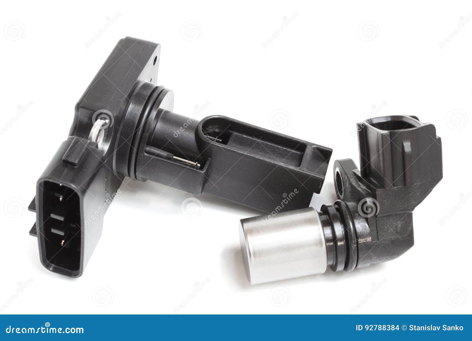 Sensor do motor foto de stock. Imagem de metal, carro - 92788384