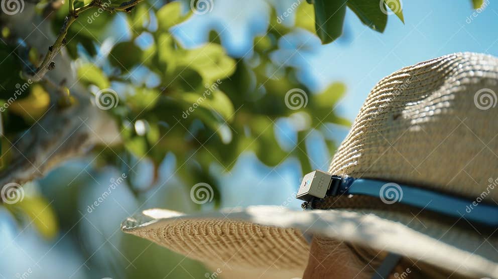 A Sensor Embedded in a Hat Tracking Exposure To UV Rays and Sending ...