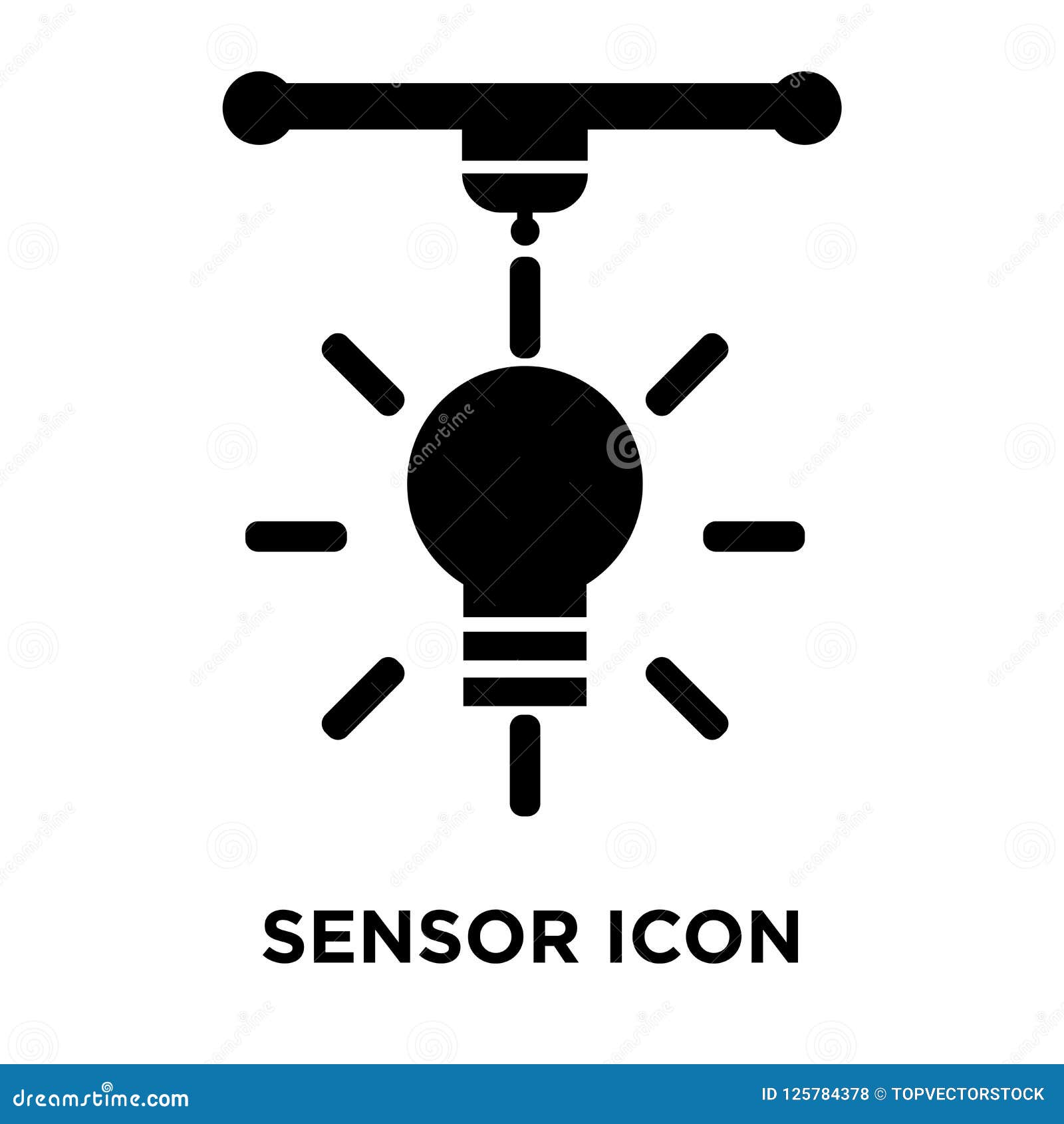 Sensor Icon Vector Isolated On White Background, Logo Concept Of Stock ...