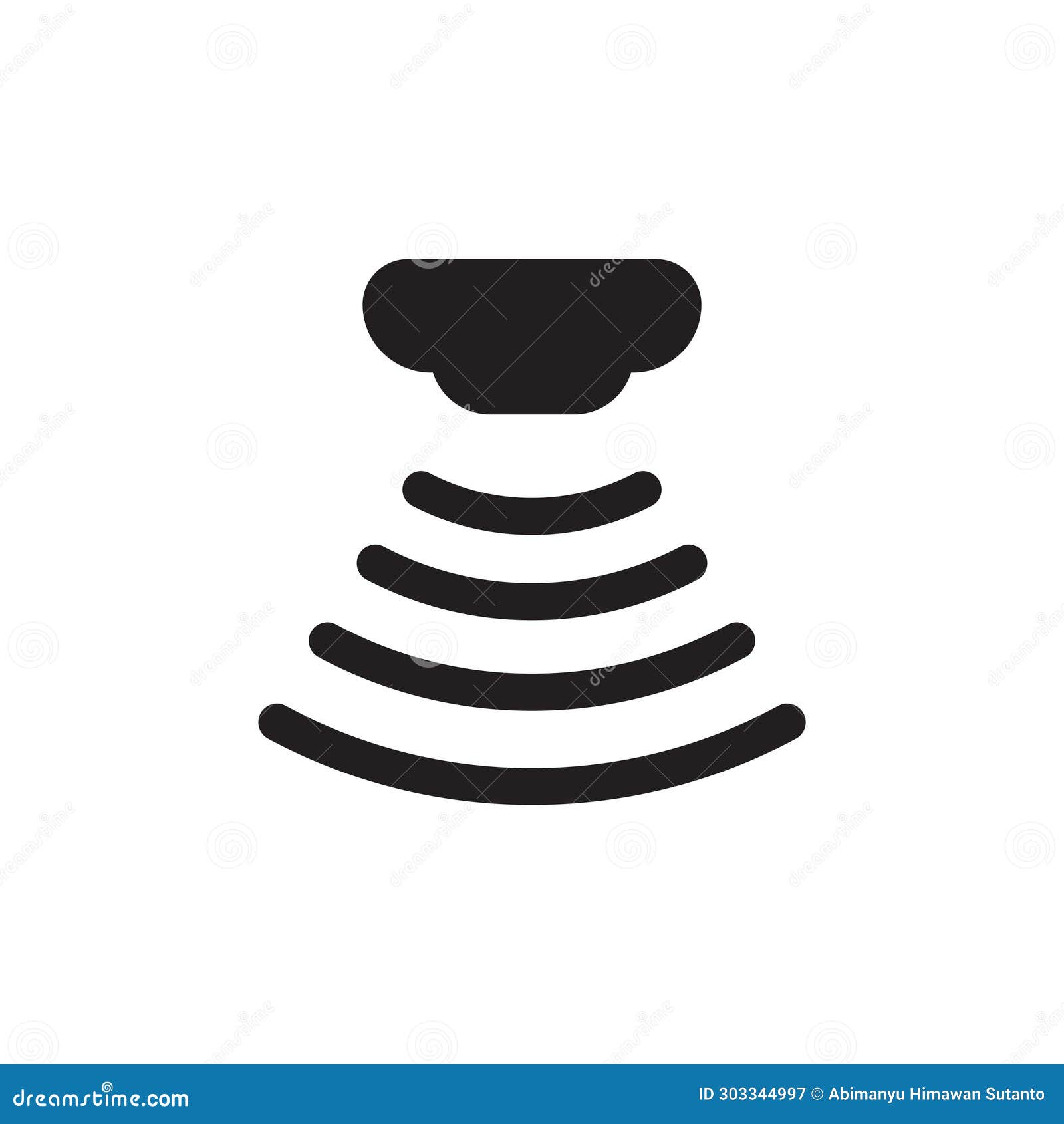 Sensor icon vector stock illustration. Illustration of connection ...