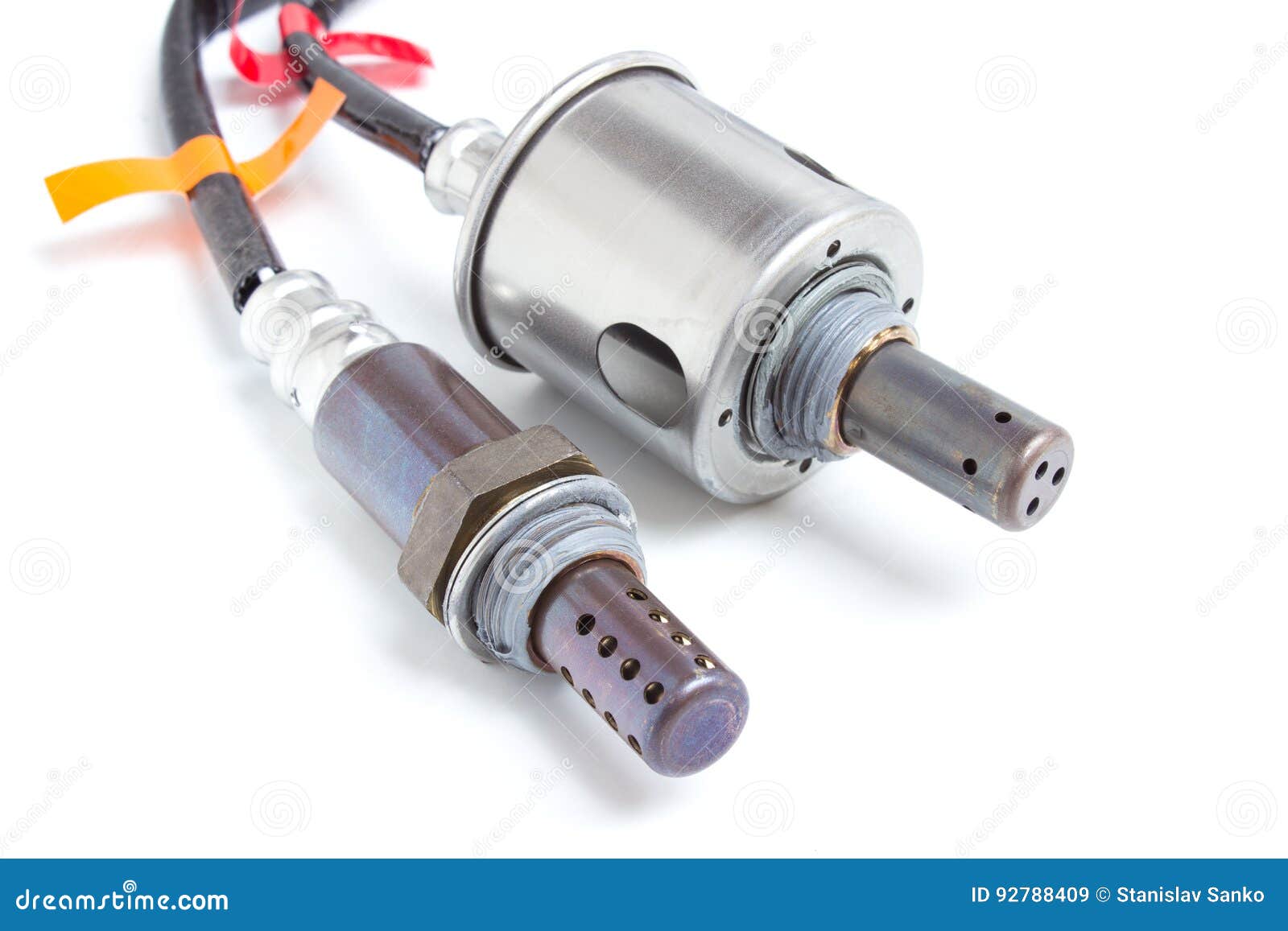 Sensor oxygen stock image. Image of automotive, background - 92788409