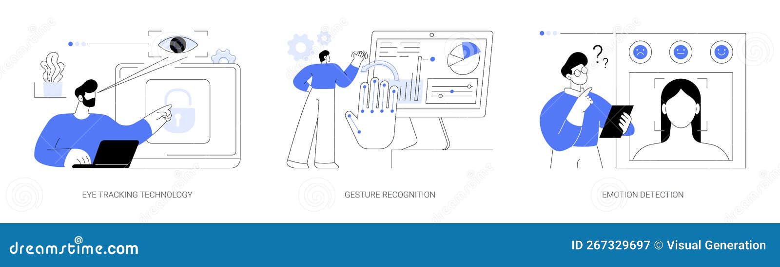 Sensor Technology Abstract Concept Vector Illustrations. Stock Vector ...