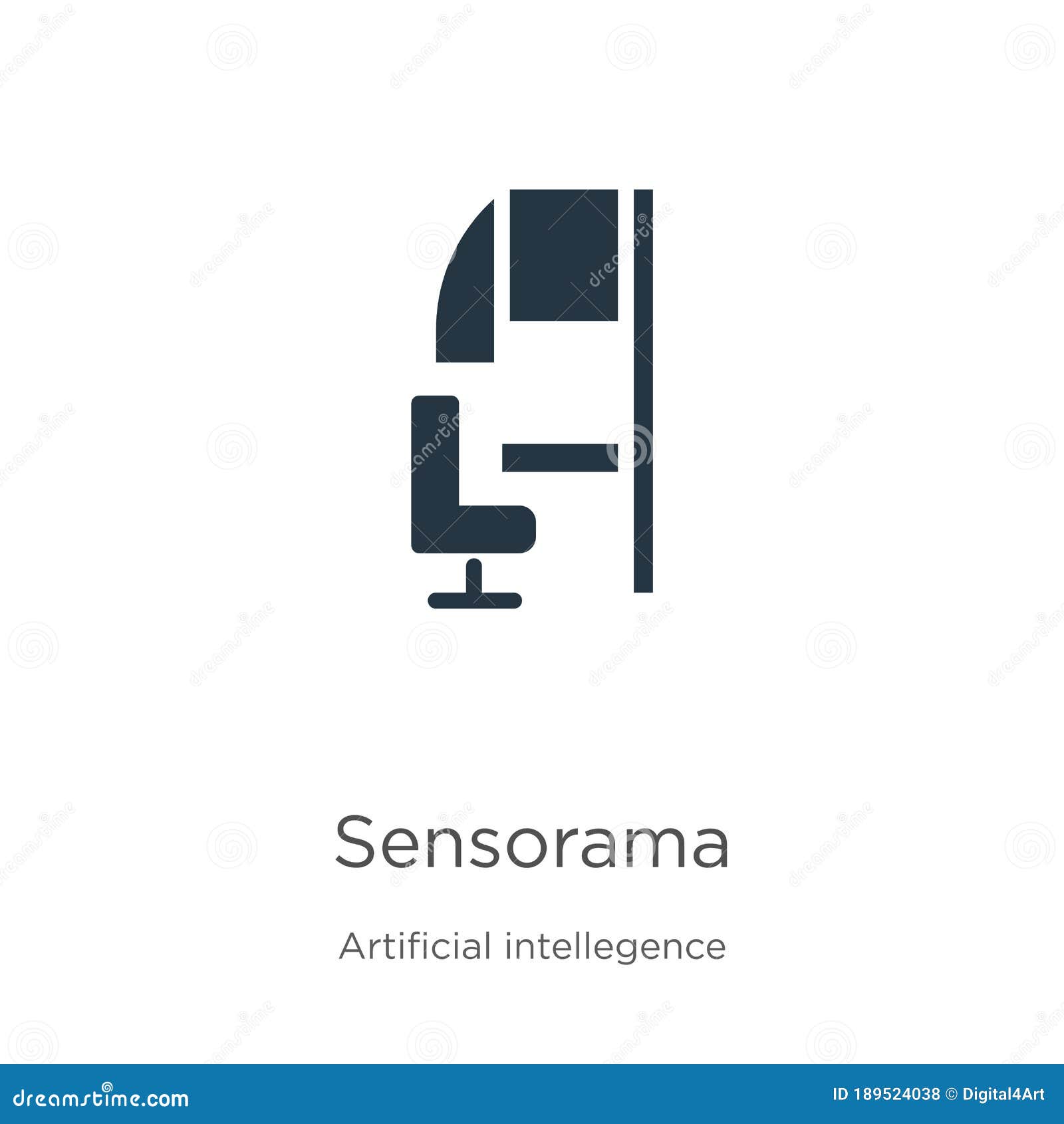 Sensorama Isolated Icon. Simple Element Illustration From Artificial ...