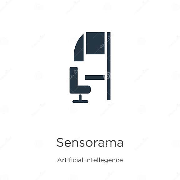 Sensorama Icon Vector. Trendy Flat Sensorama Icon from Artificial ...