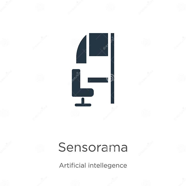 Sensorama Icon Vector. Trendy Flat Sensorama Icon from Artificial ...