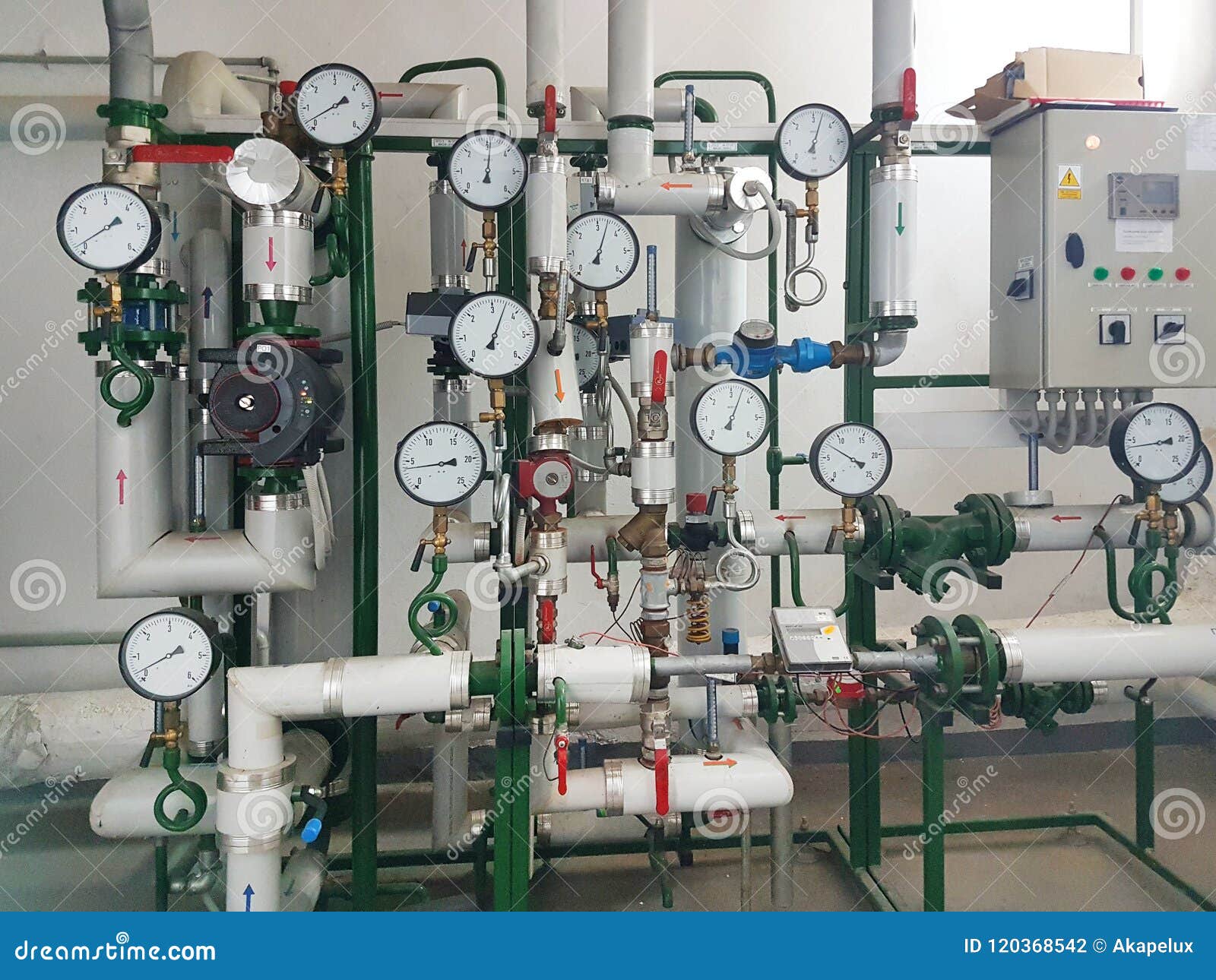 Sensors and Devices Indicating the Parameters of Hot Water in the ...