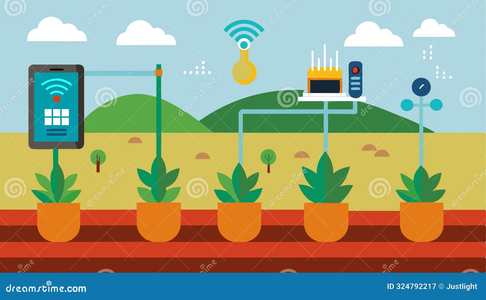 Sensors Embedded in Soil Collect Data on Temperature Nutrient Levels ...