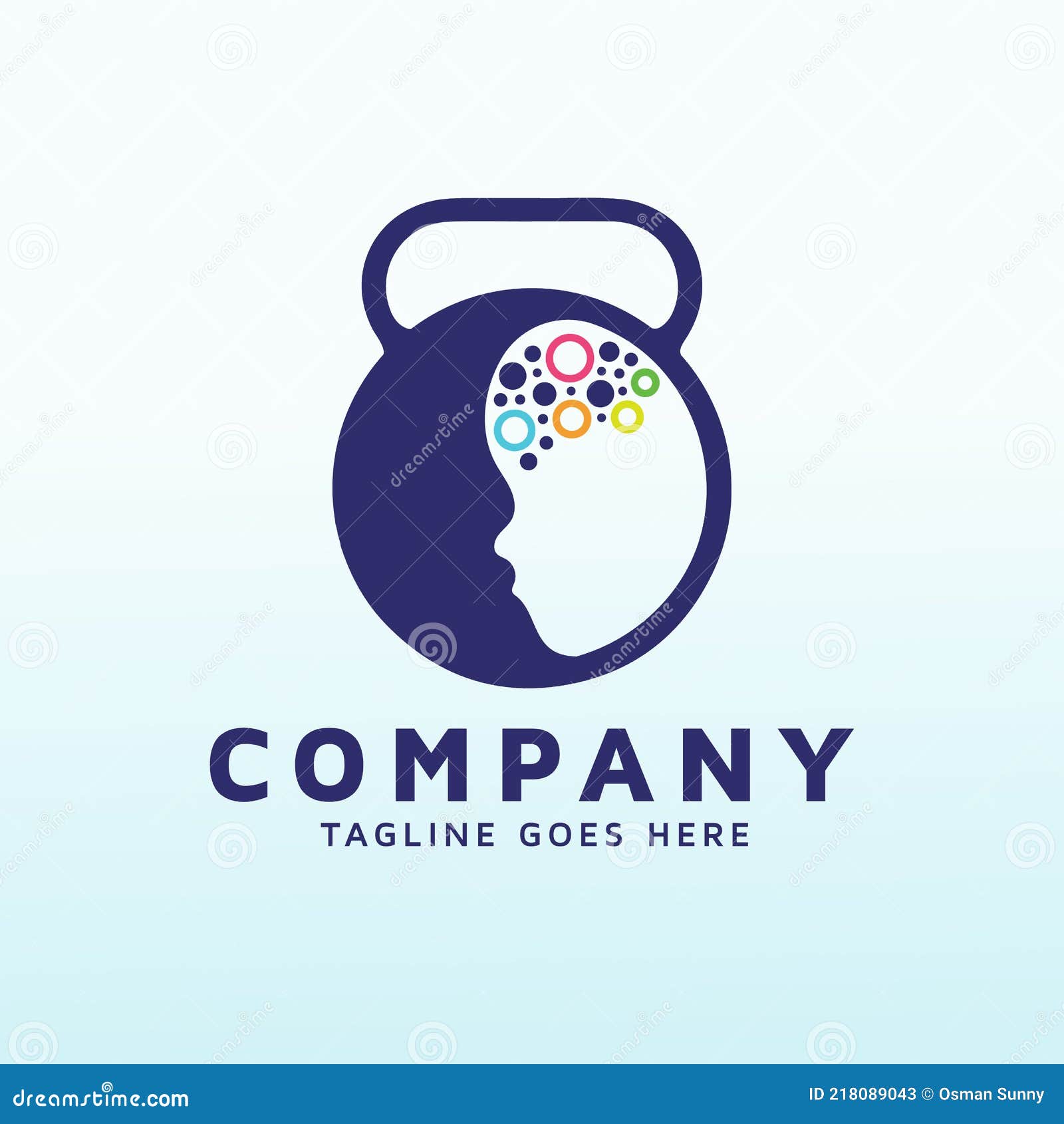 Sensory Activity Fitness Icon Vector Logo Design Stock Vector ...