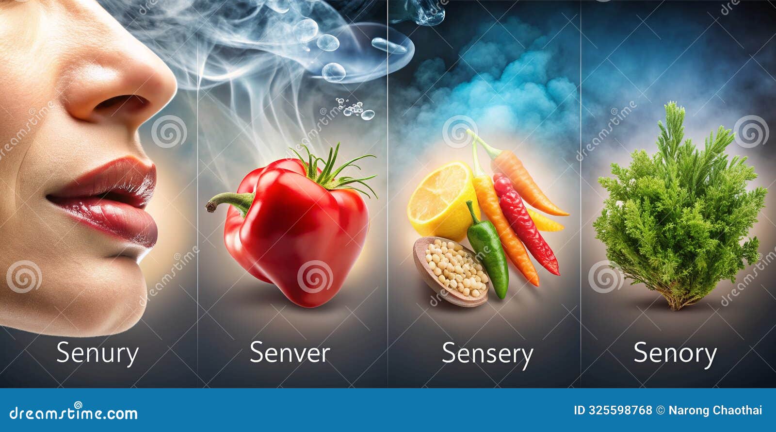 Sensory Experiences Like Taste Smell and Touch into Abstract Visual ...
