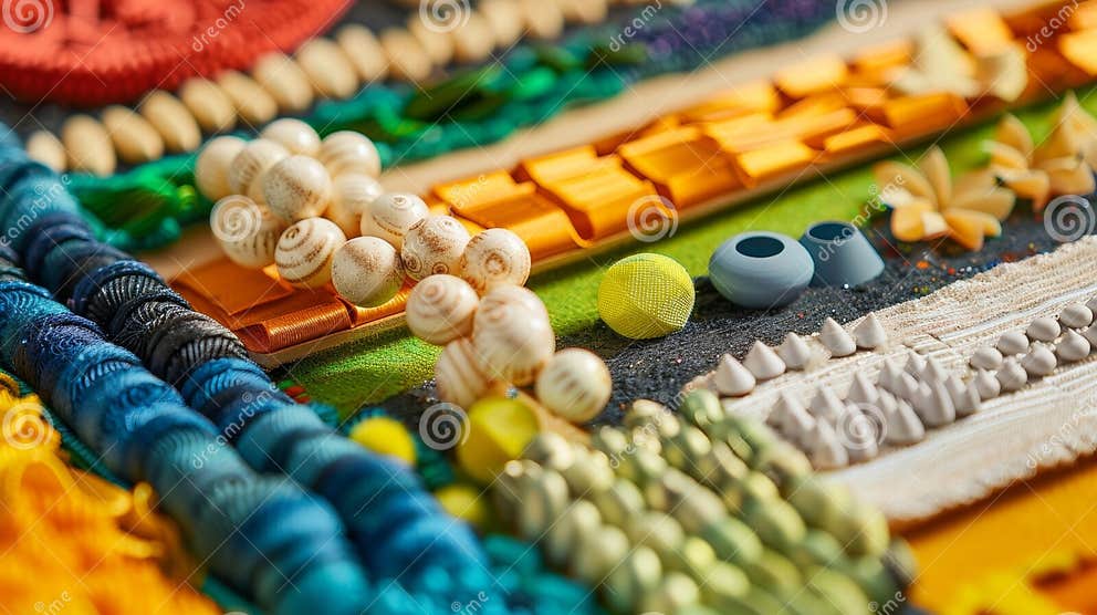 A Sensory Wall with Different Textures and Materials for Children To ...