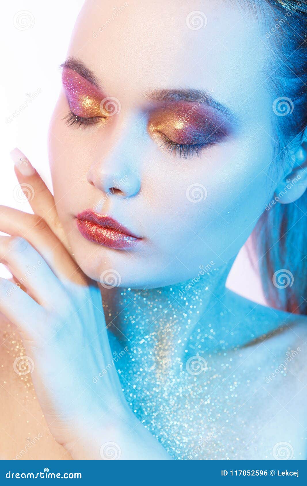 Professional Multicolor Makeup Stock Photo - Image of design, color ...