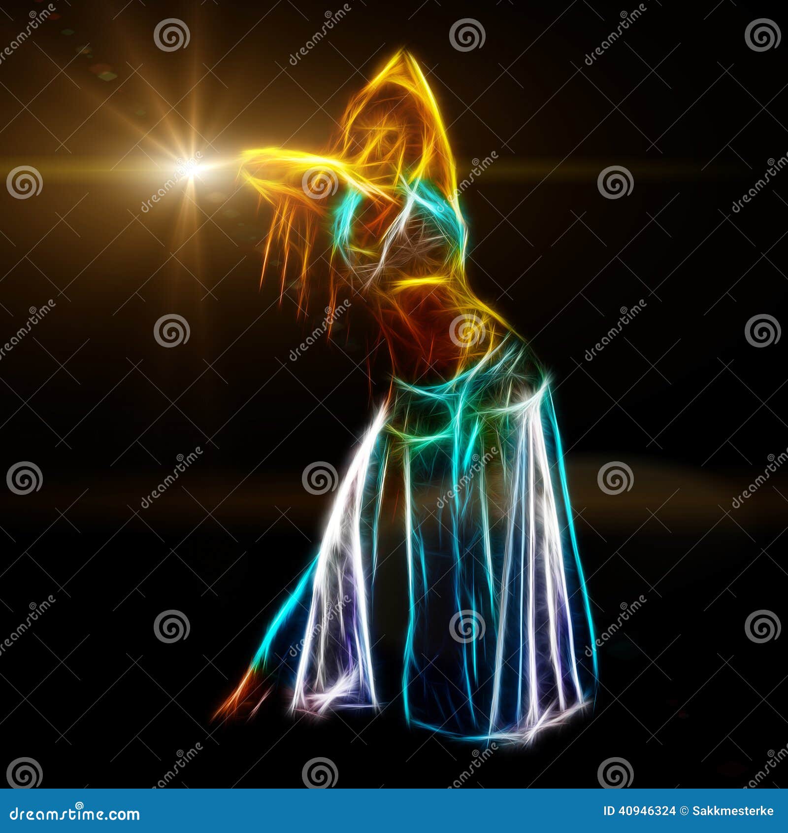 Belly Dancer Cartoon Drawing, Stock Image | CartoonDealer.com #107951311