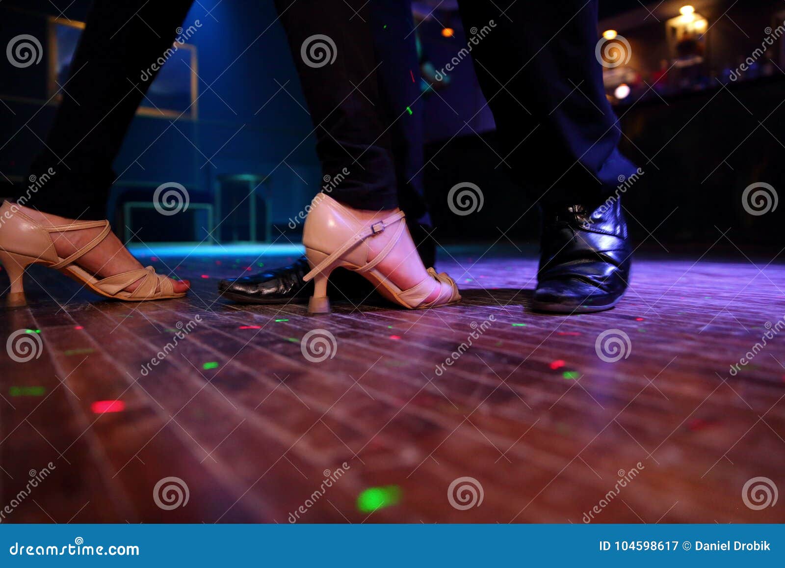 Sensual Dance in the Spotlight. Stock Image - Image of reflector, body ...