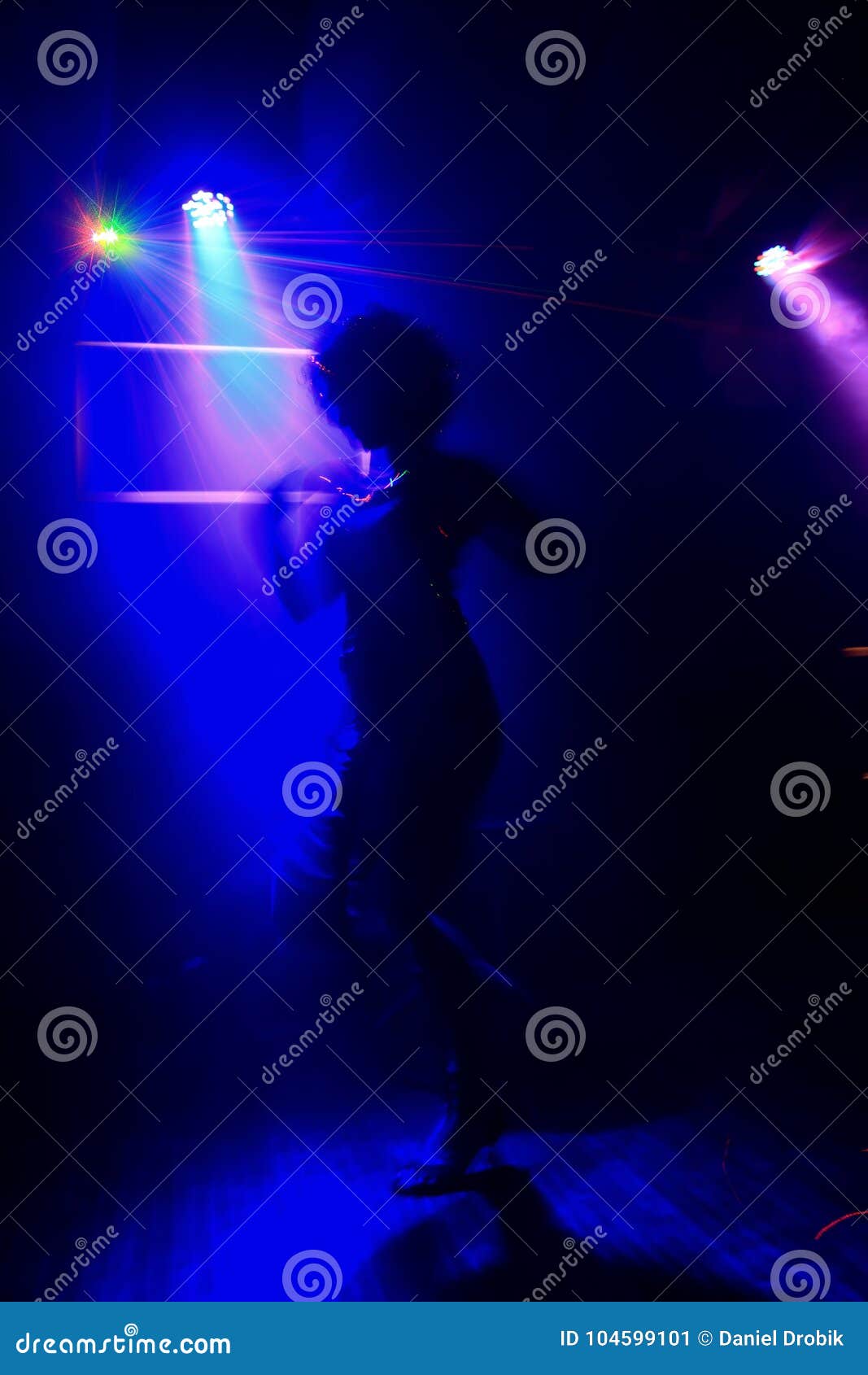 Sensual Dance in the Spotlight. Editorial Photo - Image of dark, body ...