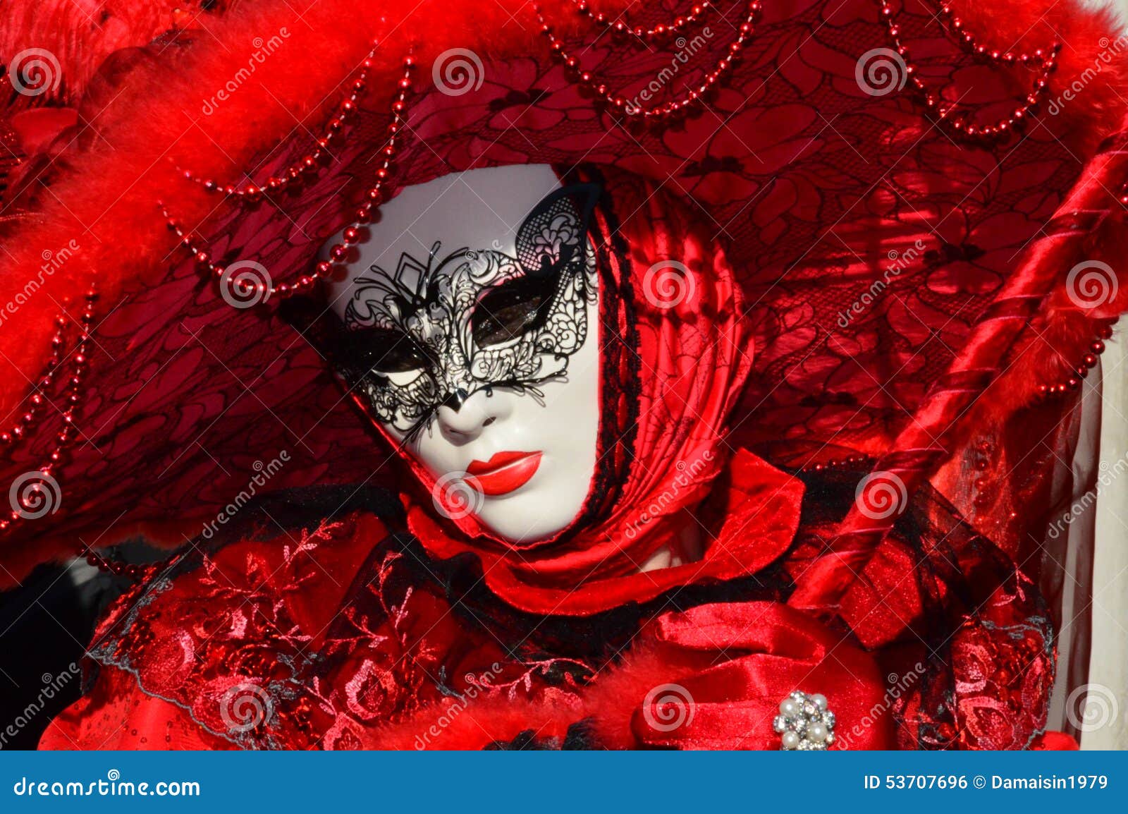 Sensual red mask editorial photo. Image of leather, baroque - 53707696