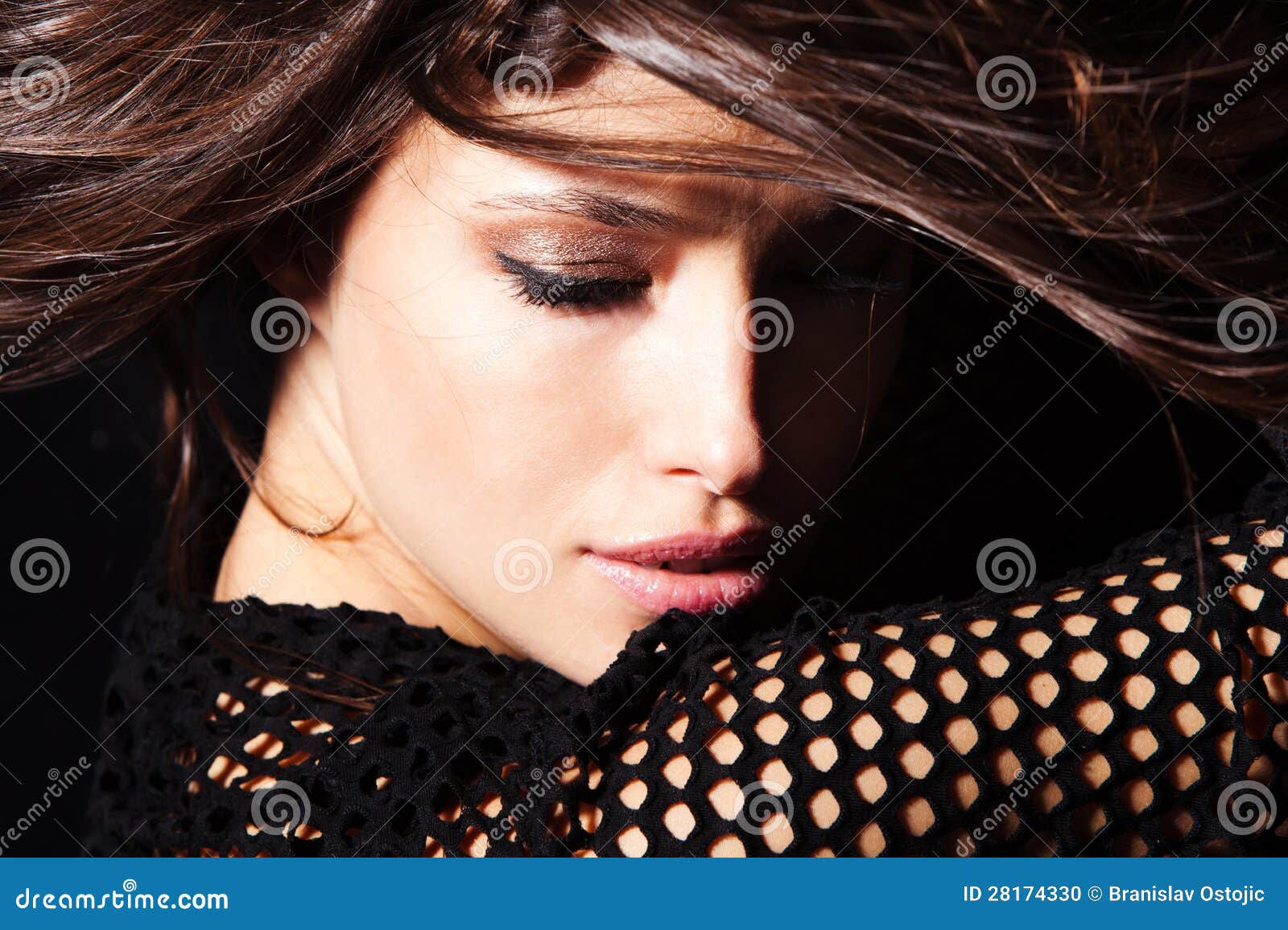 Sensual woman stock photo. Image of fresh, pure, female - 28174330