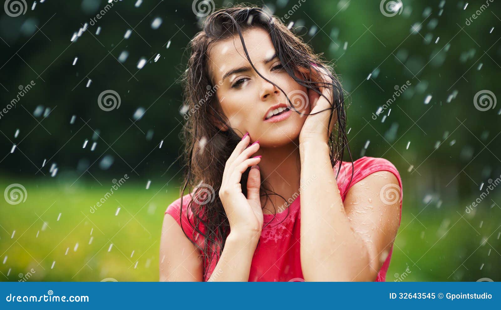 Sensual Woman Stock Image Image Of Looking Drop Model 32643545