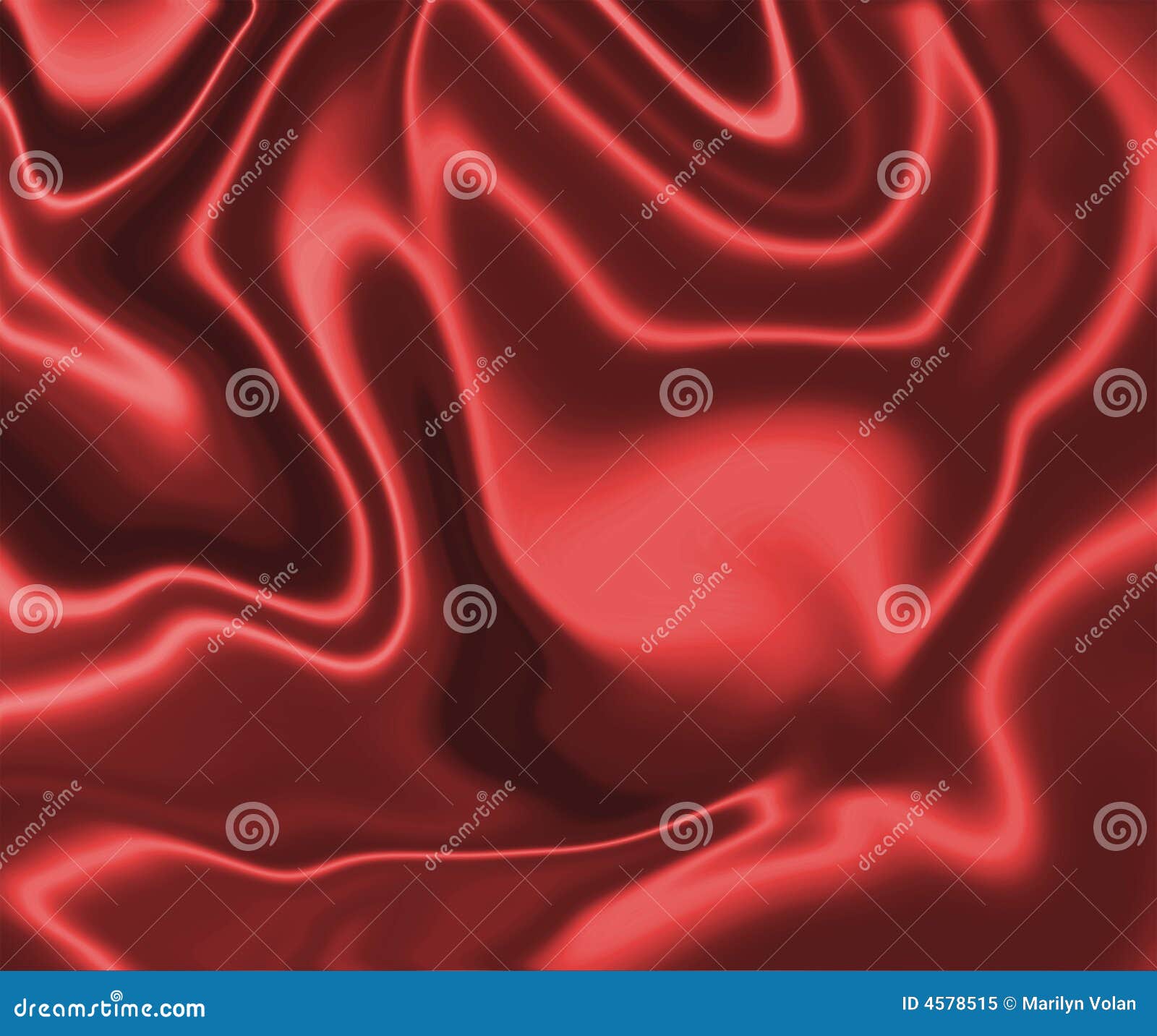 Sensuous Smooth Red Satin Abstract Background, With Smooth Wavy Texture ...