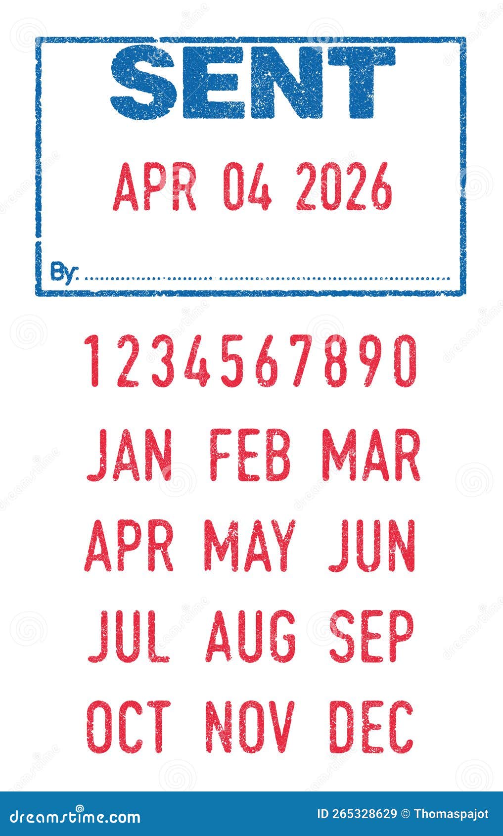 Sent and dates ink stamp stock vector. Illustration of send - 265328629