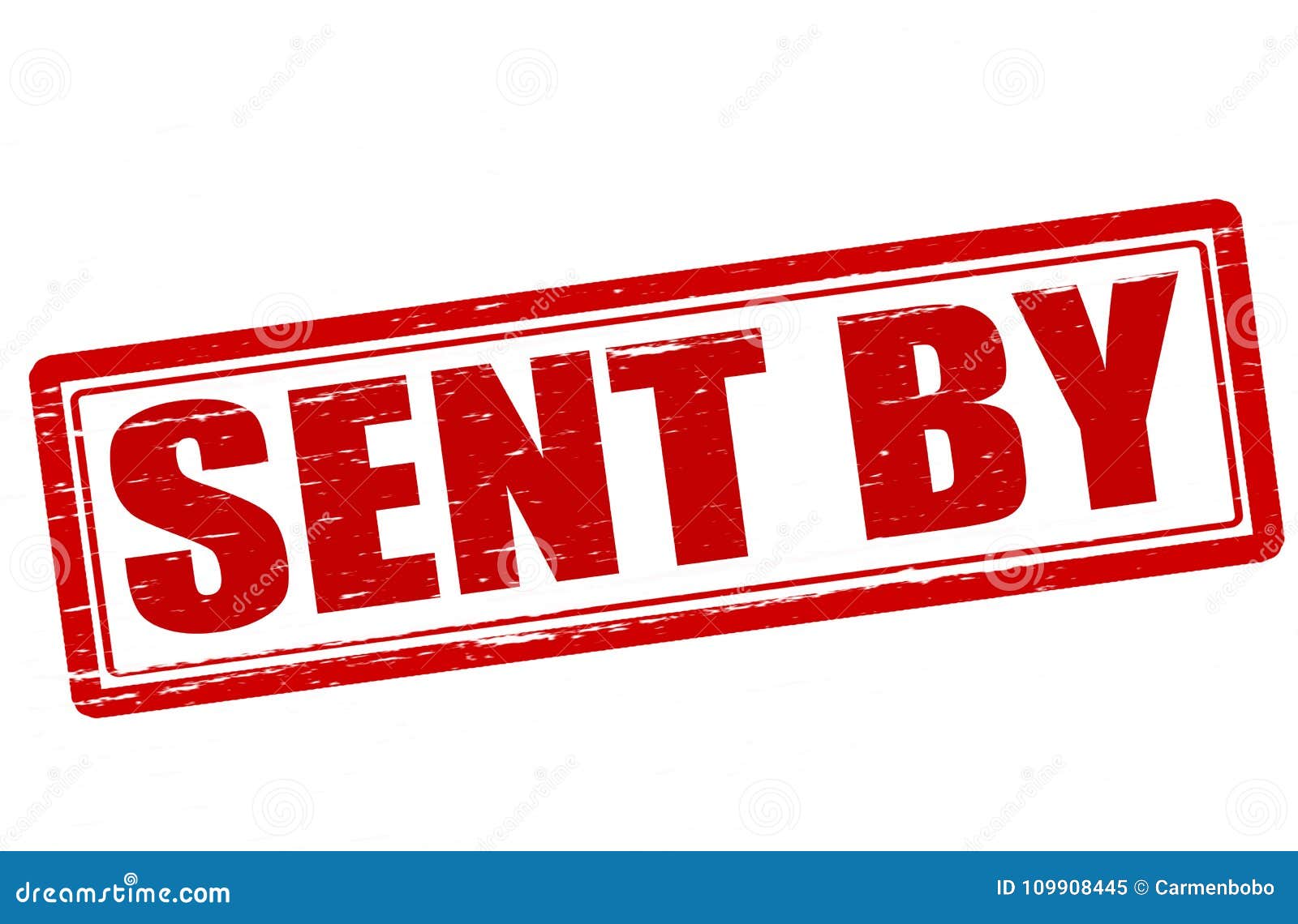 Sent by stock illustration. Illustration of remit, stamp - 109908445