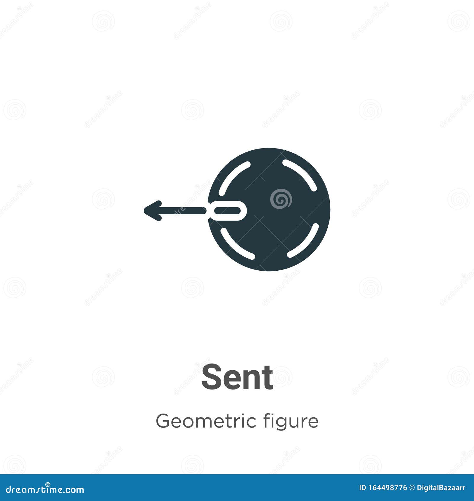 Sent Vector Icon on White Background. Flat Vector Sent Icon Symbol Sign ...