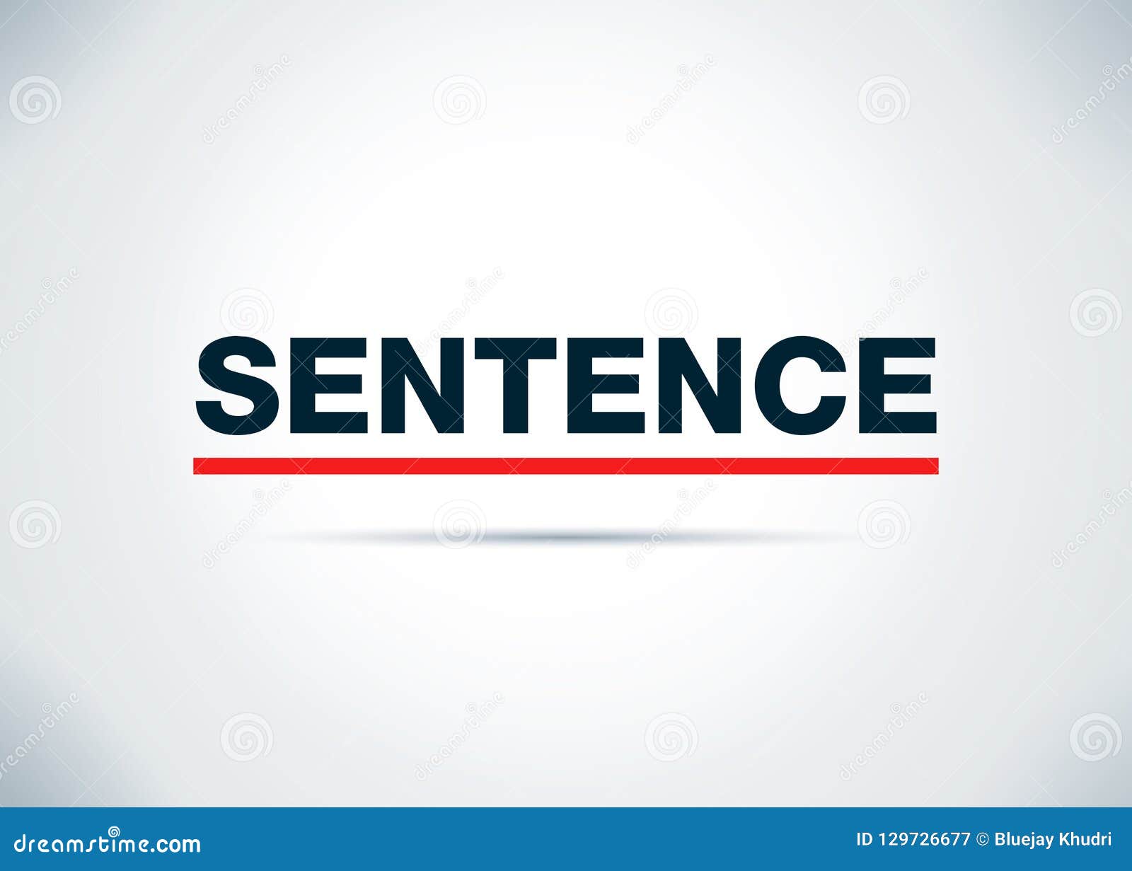 Sentence Abstract Flat Background Design Illustration Stock ...