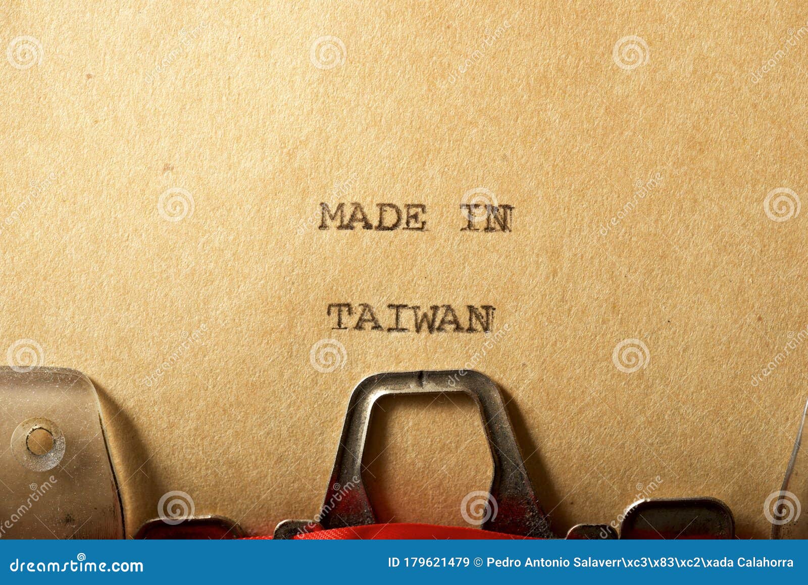 Made in Taiwan stock image. Image of nation, brown, capital - 179621479