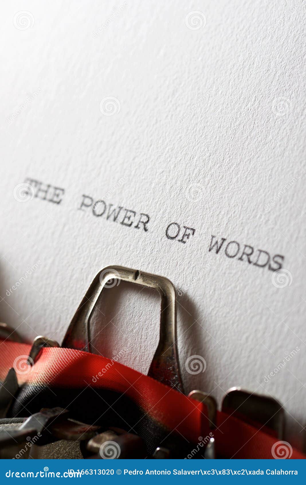 The power of words stock photo. Image of creativity - 166313020