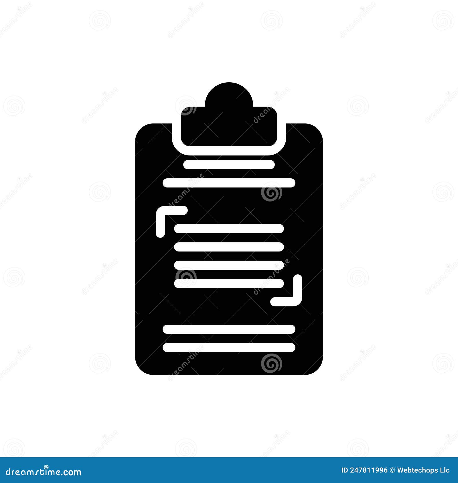 Black Solid Icon for Sentences, Phrase and Message Stock Vector ...