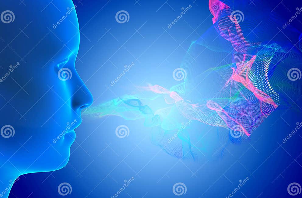 Sentido de cheiro ilustração stock. Ilustração de homem - 65386617