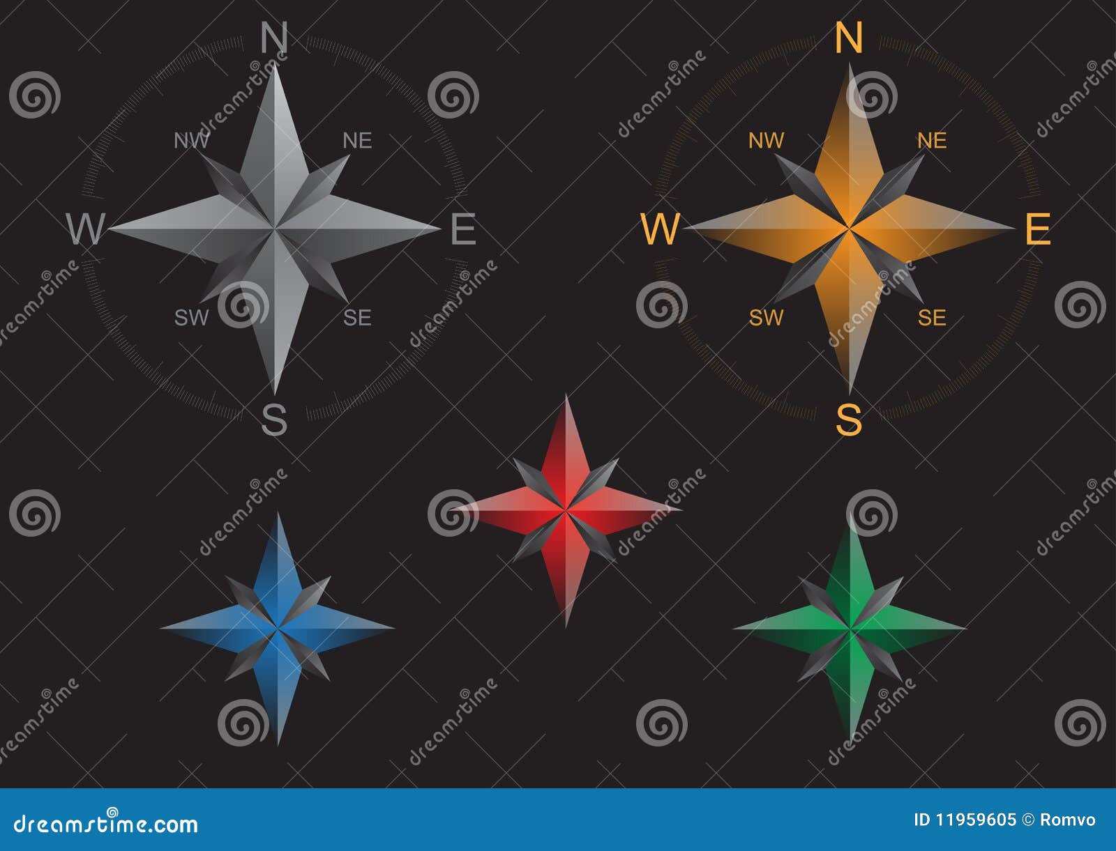 Sentidos do mundo ilustração do vetor. Ilustração de achado - 11959605