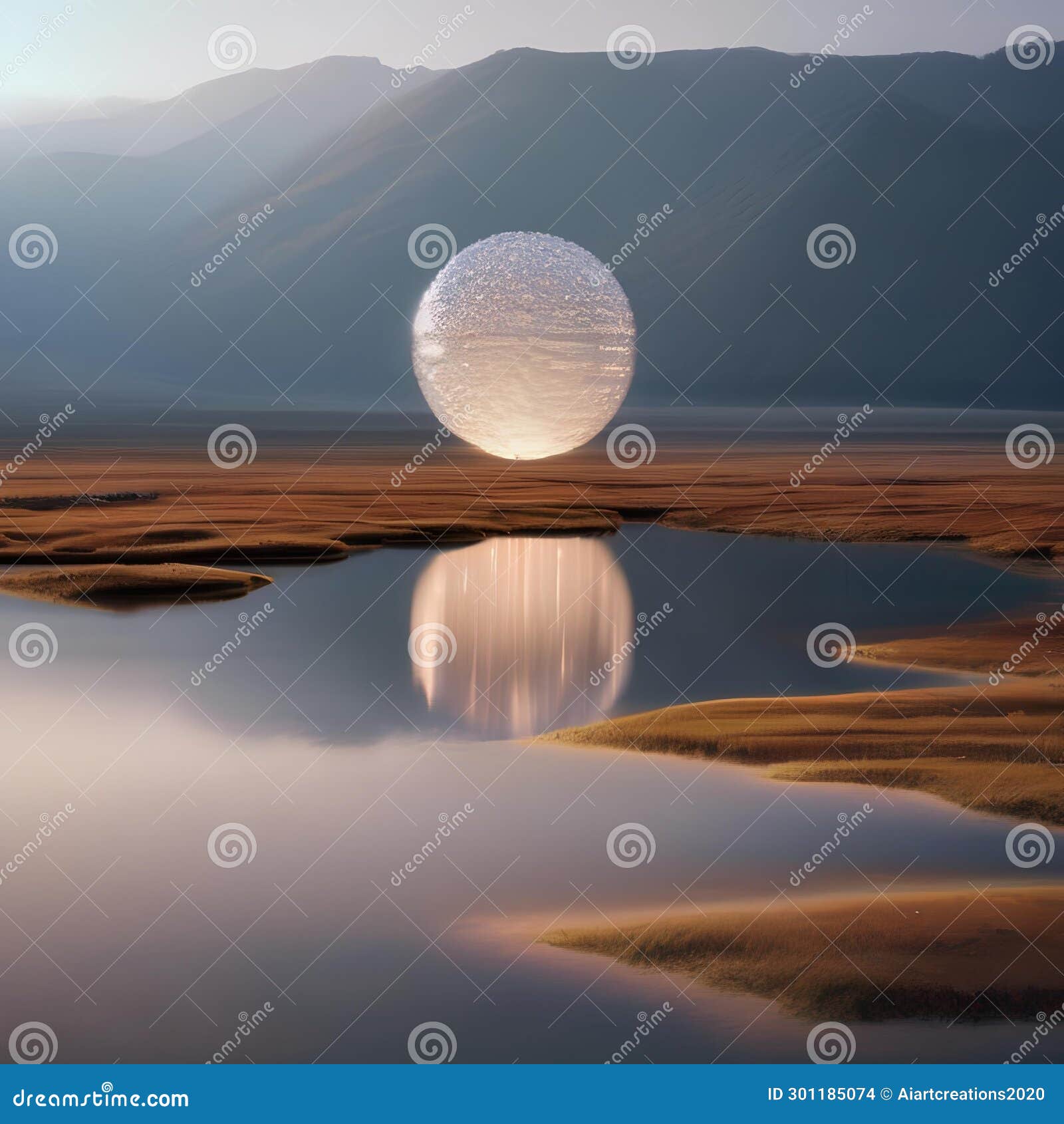 A Sentient, Crystalline Entity Floating in the Void, Emitting ...