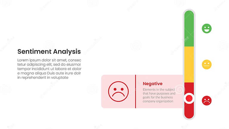 Sentiment Analysis Framework Infographic Template with Vertical Slide ...