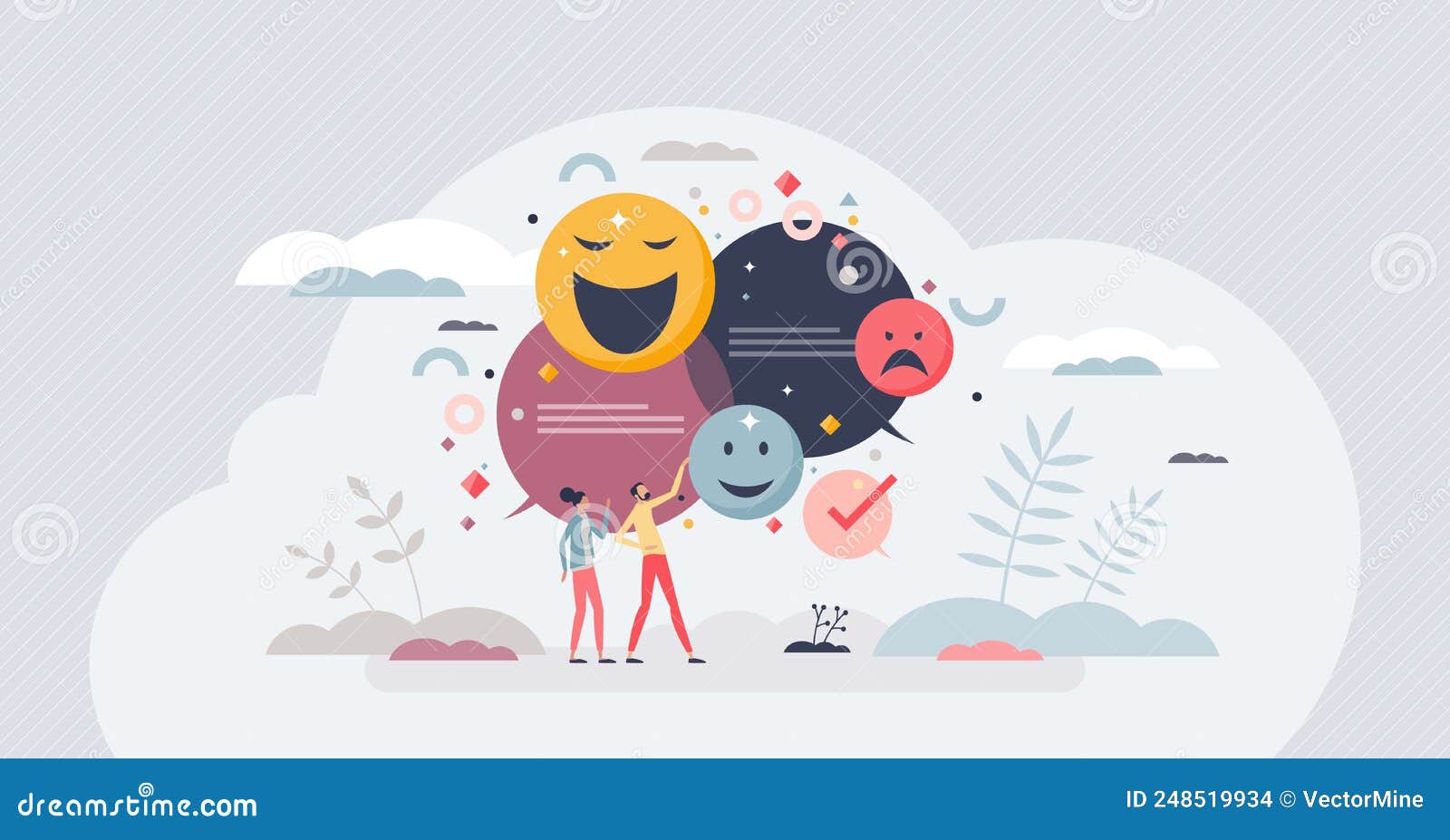 Sentiment Analysis, Different Opinions. Various Customer Feedback. Good ...