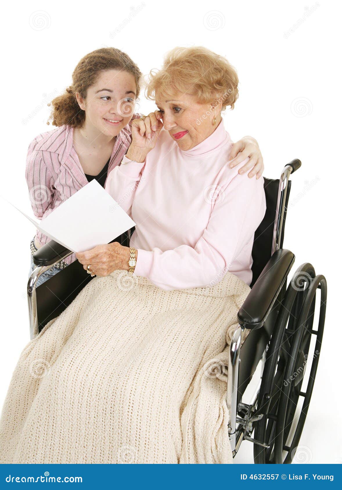 Sentimental Moment stock image. Image of curly, friendly - 4632557