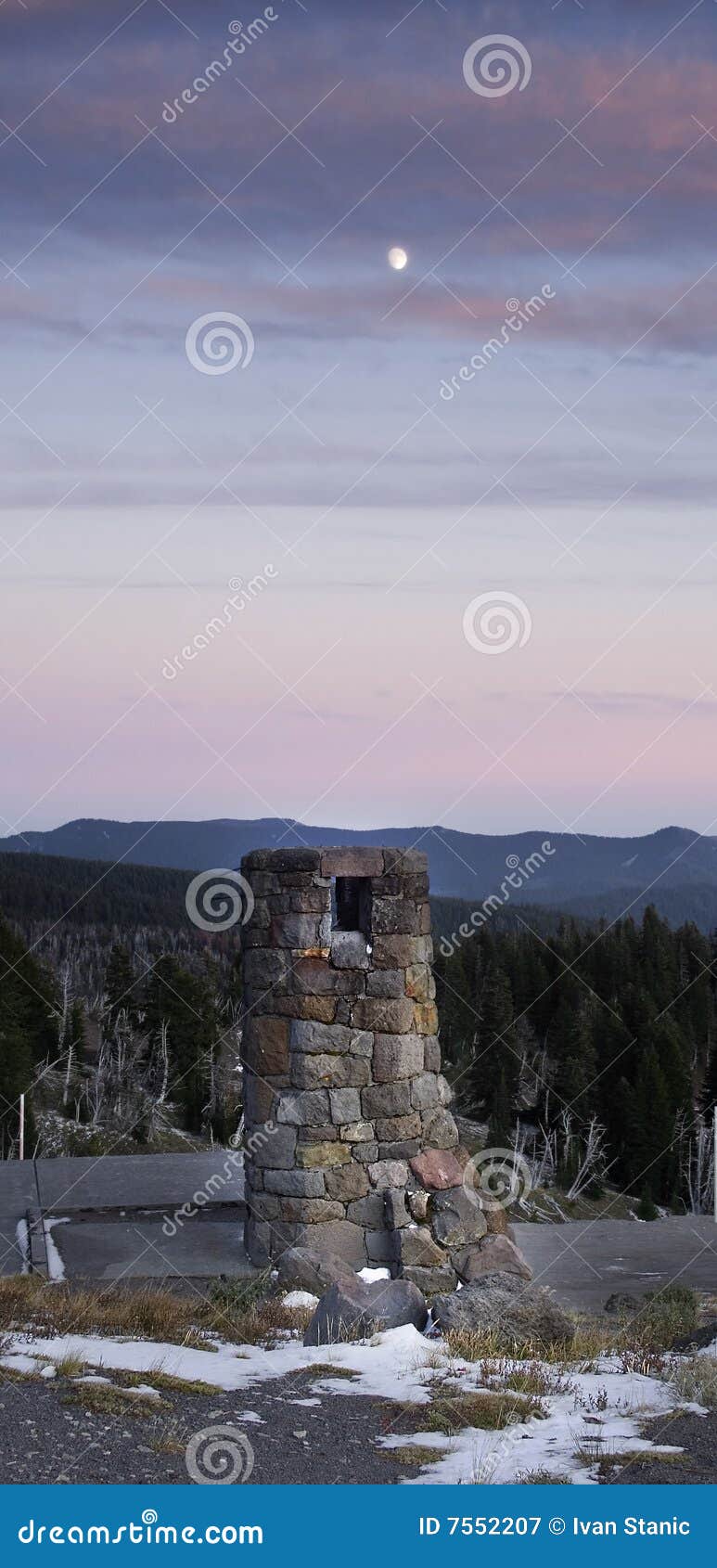 Sentinel stock image. Image of tower, evening, wildlife - 7552207