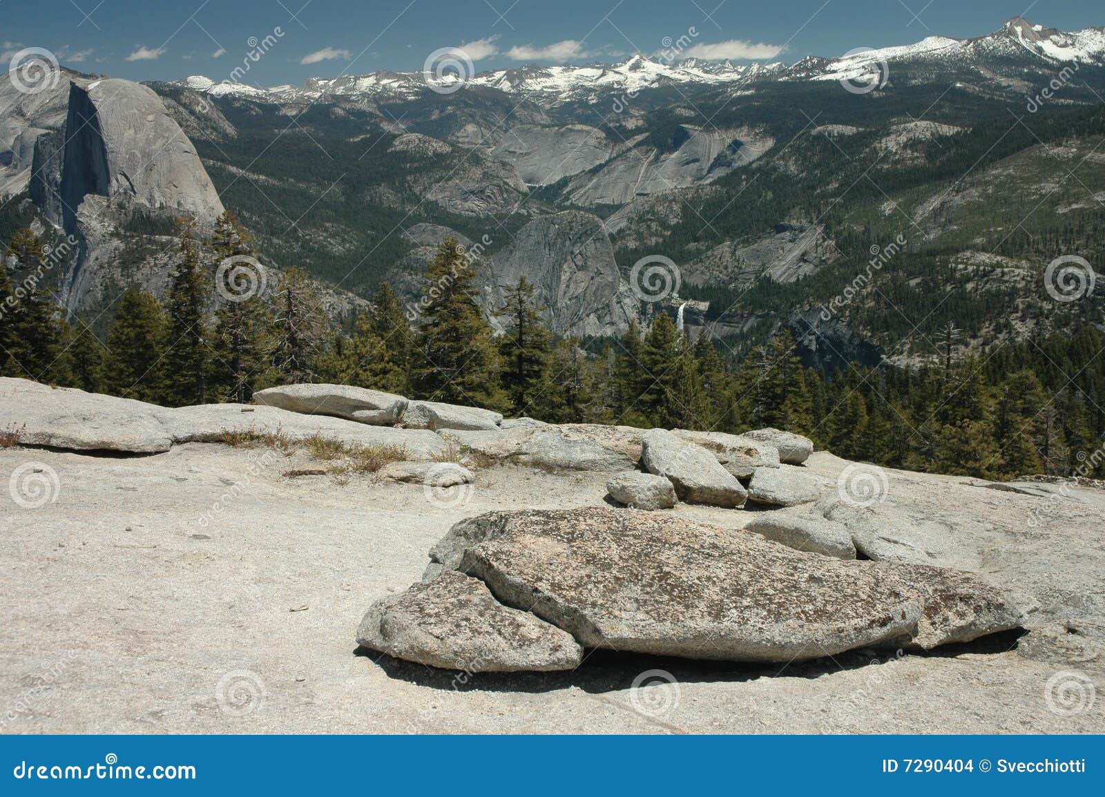 Sentinel Dome, Yosemite stock photo. Image of nevada, sentinel - 7290404