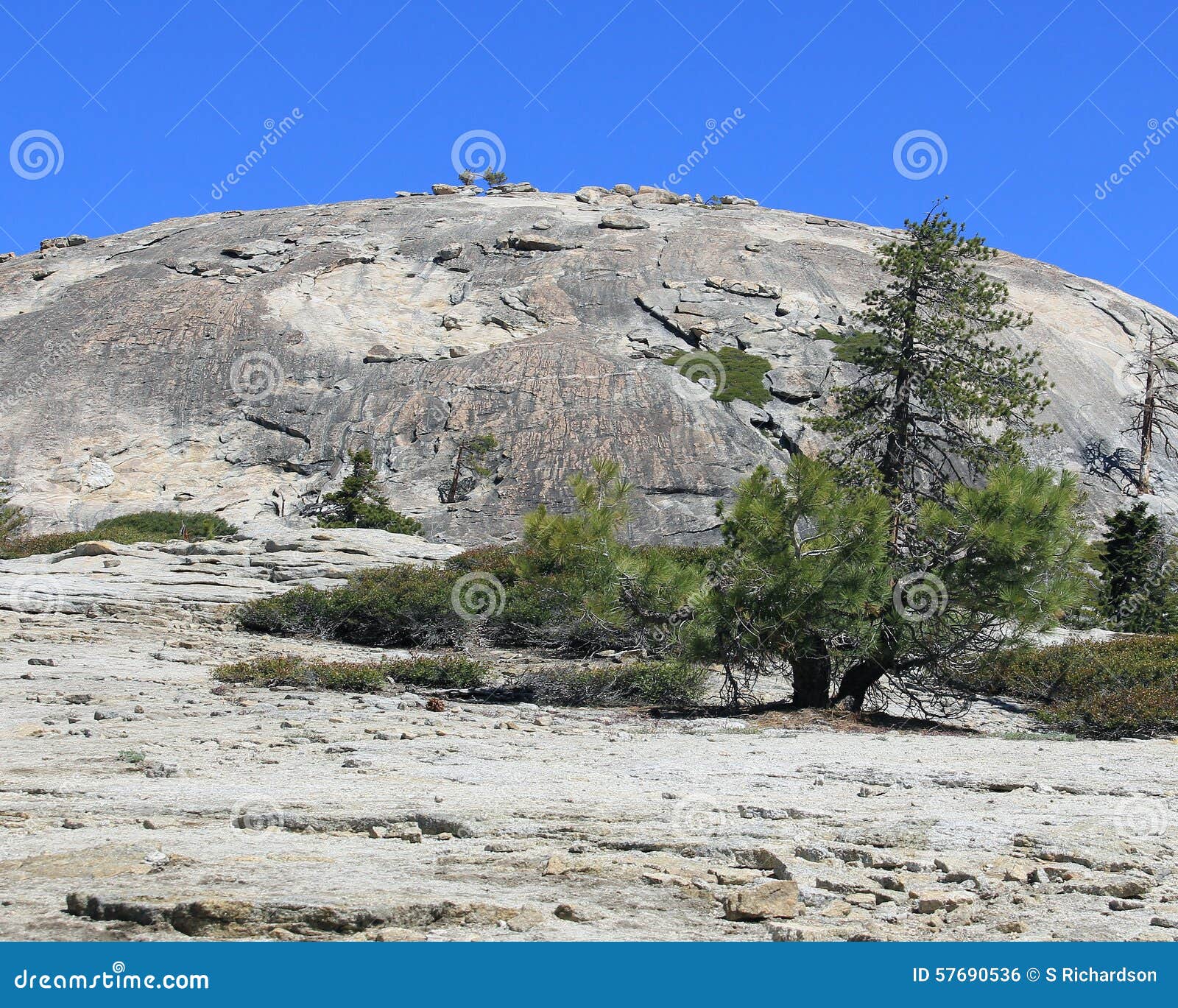 Sentinel Dome Yosemite stock photo. Image of county, rocks - 57690536