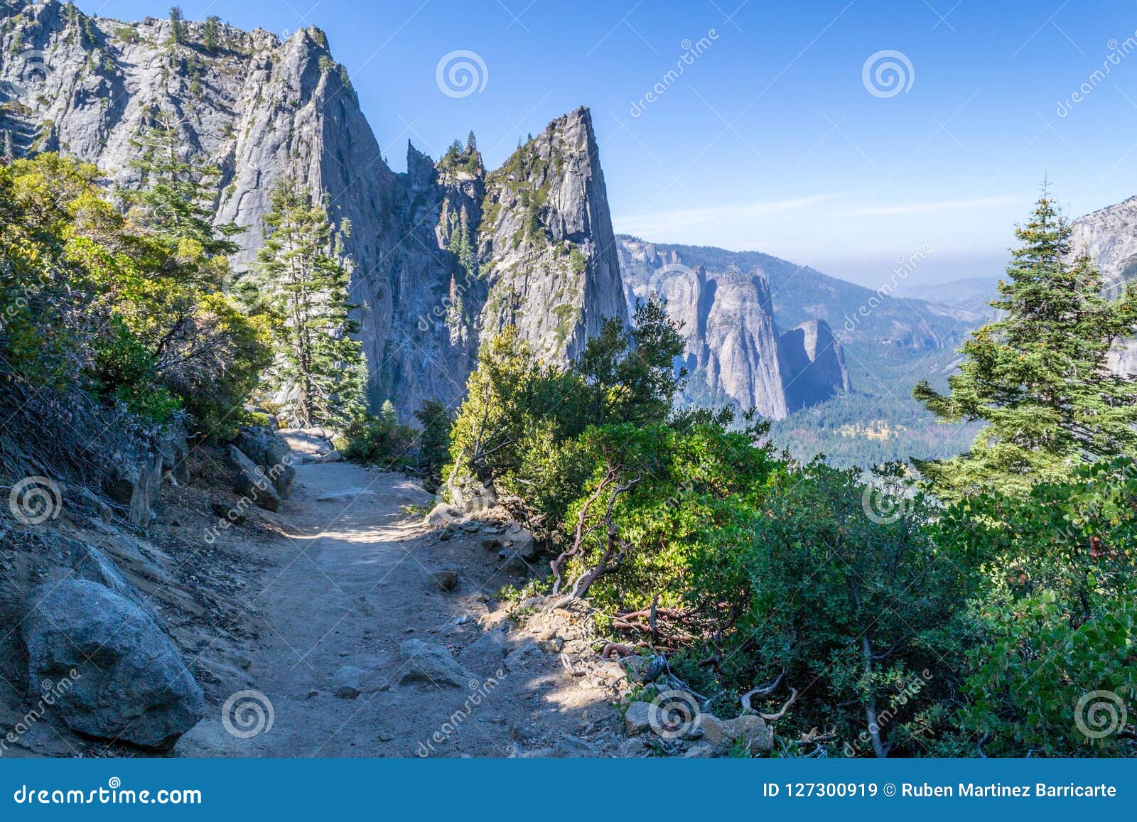 Sentinel Rock at Yosemite Valley Stock Image - Image of geology, dome ...