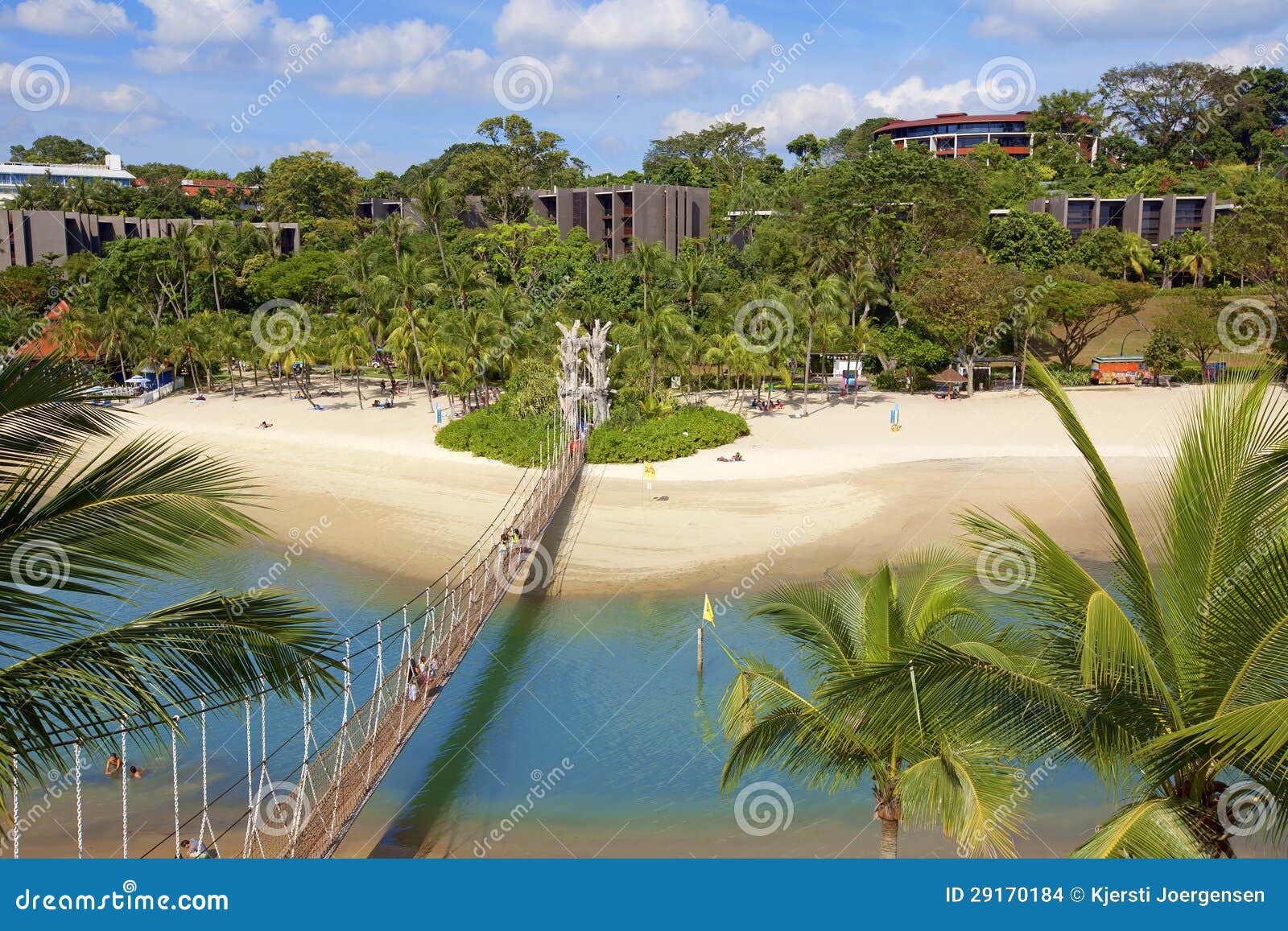 Sentosa Island stock photo. Image of green, clear, coast - 29170184