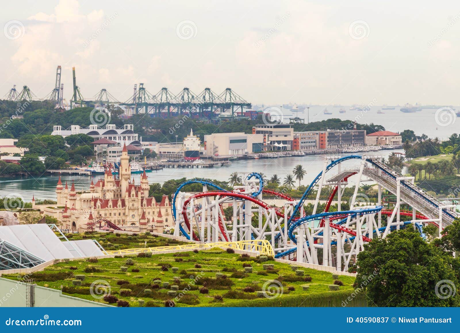 Sentosa universal studio editorial photography. Image of park - 40590837