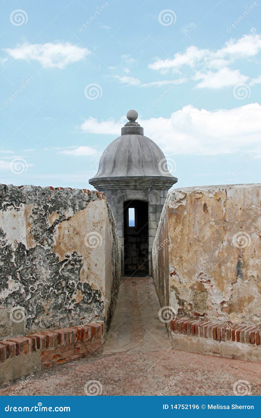 Sentry Tower in Old San Juan Stock Photo - Image of tower, fort: 14752196