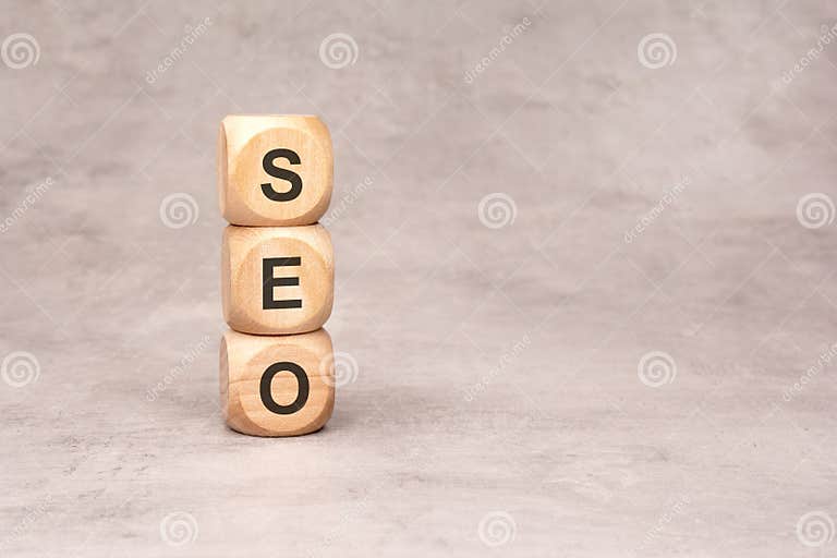 SEO Blocks Displayed Elegantly on a Subtle Gray Background, Enhancing ...