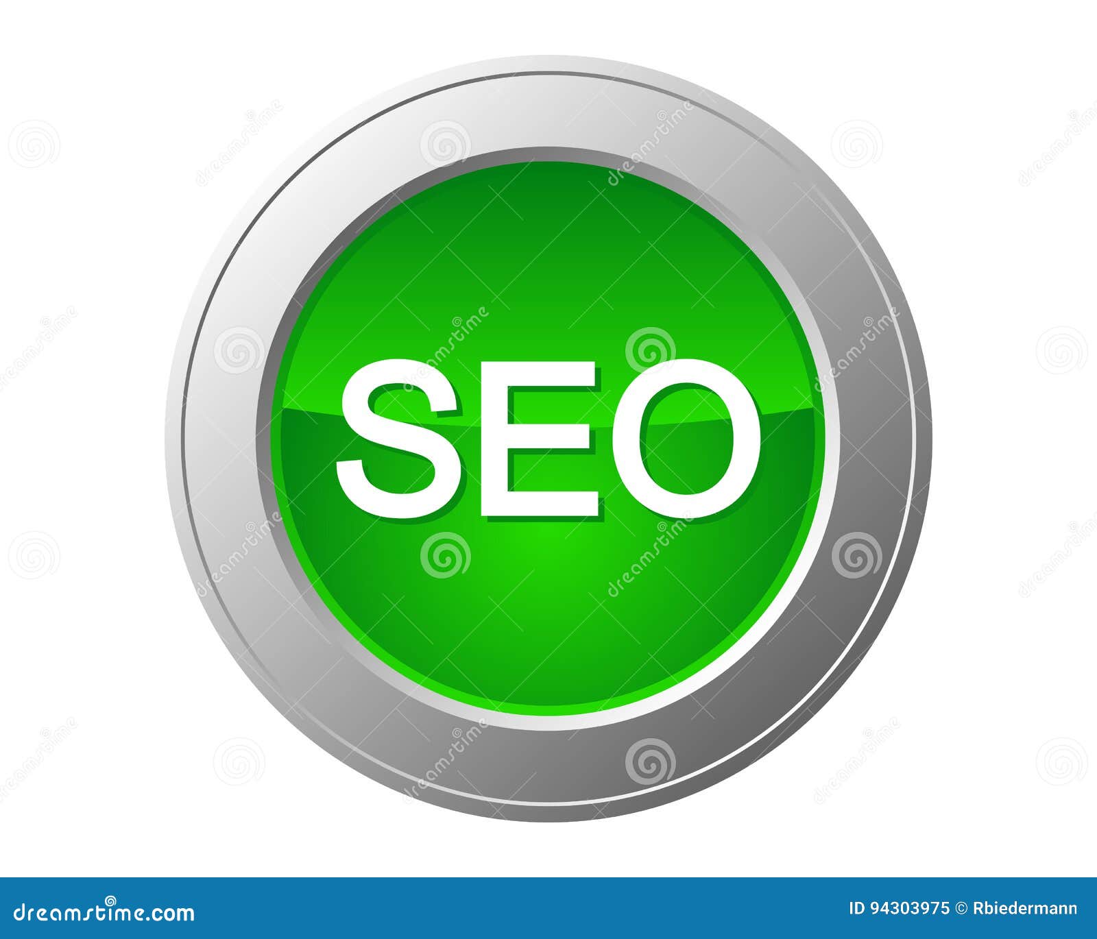 SEO button stock illustration. Illustration of button - 94303975
