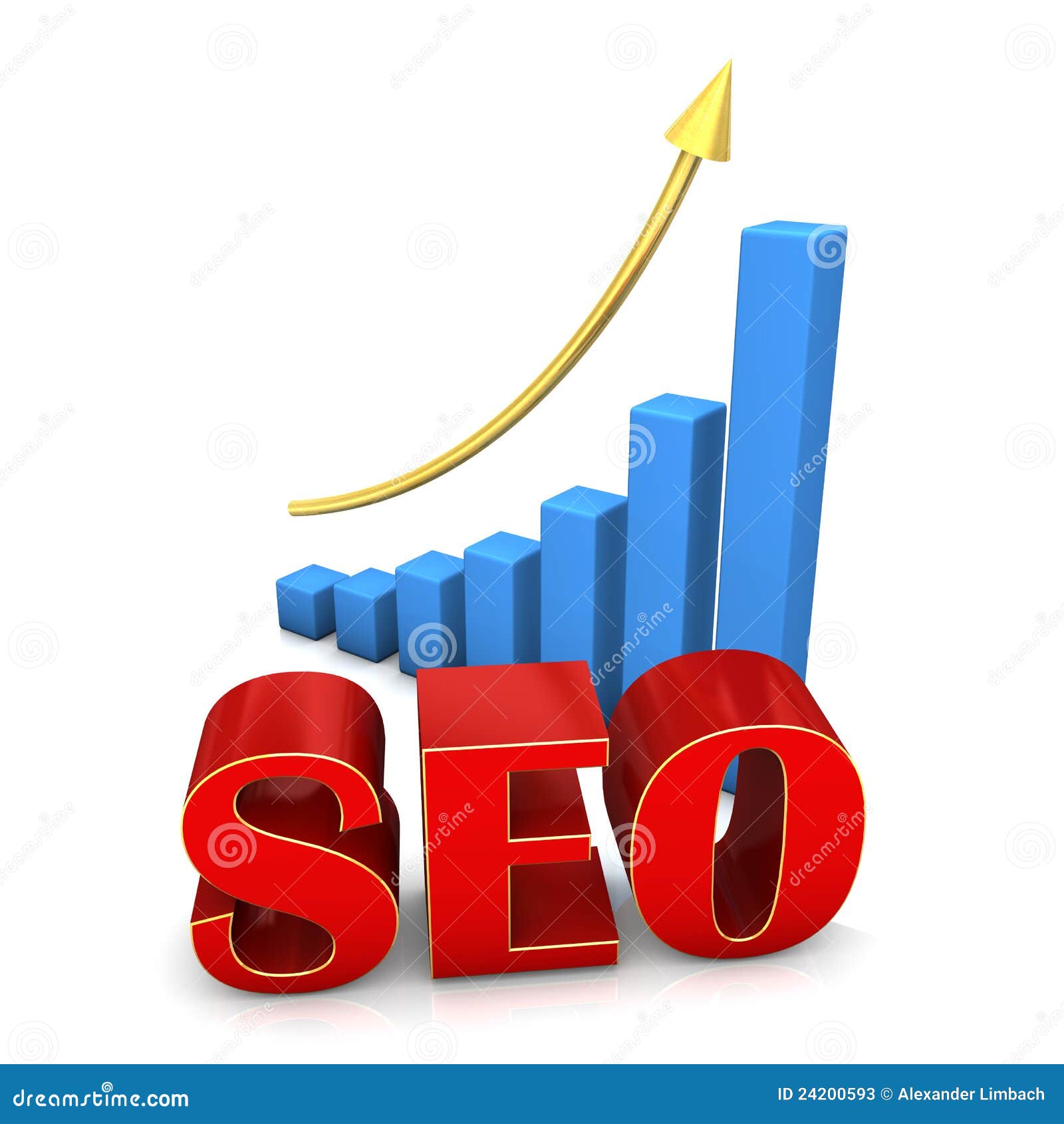 SEO CHART stock illustration. Illustration of result - 24200593