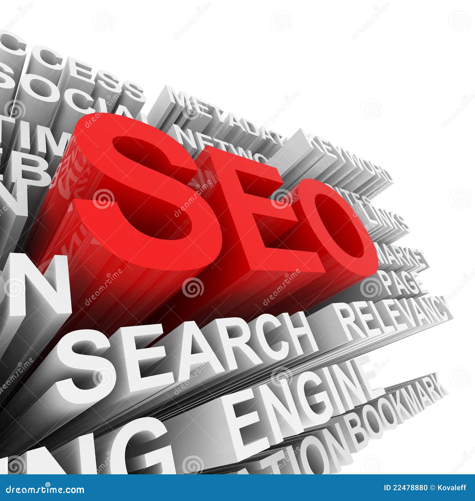 SEO concept. stock illustration. Illustration of internet - 22478880