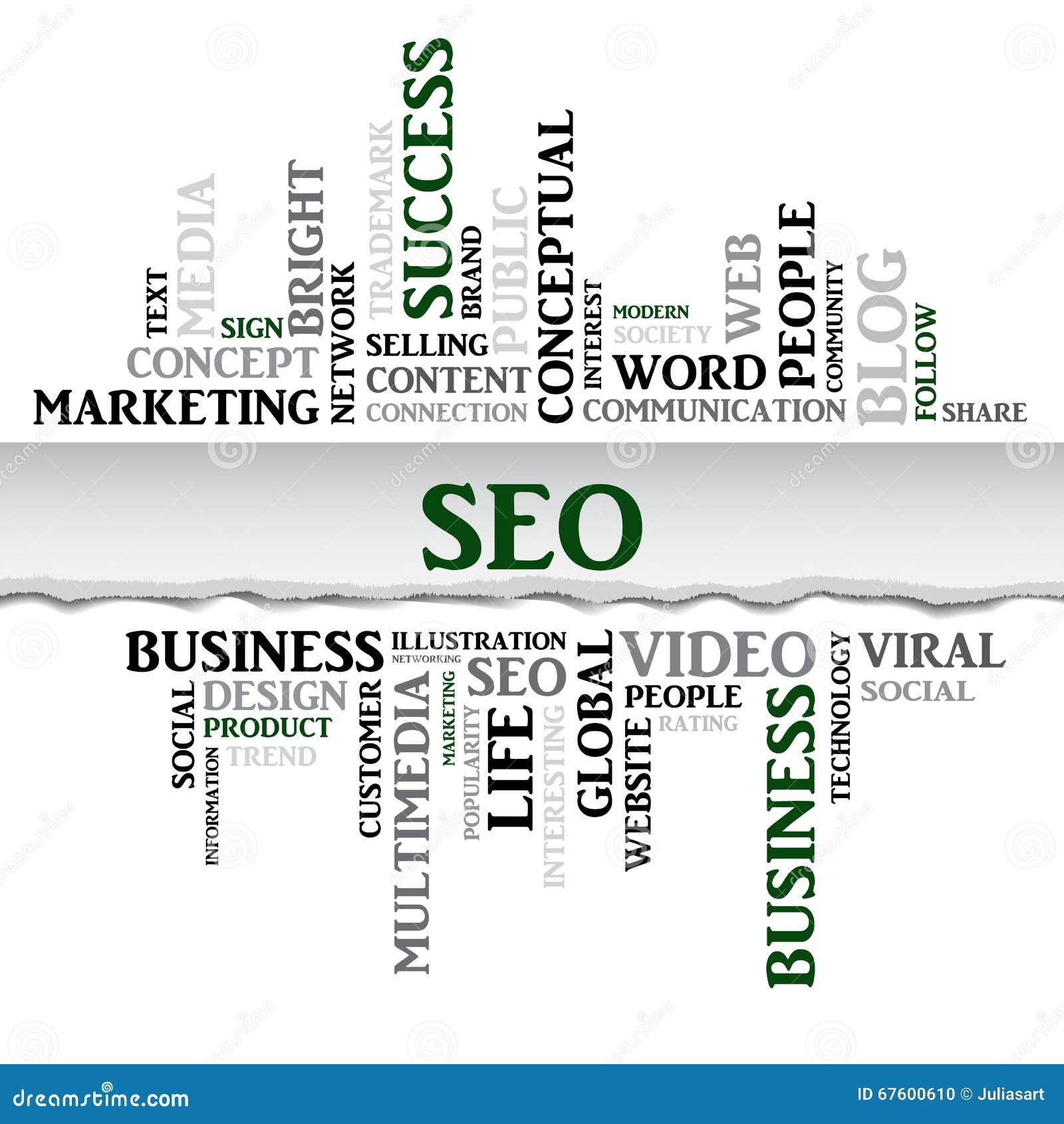 SEO Concept Related Words, Vector Stock Vector - Illustration of ...