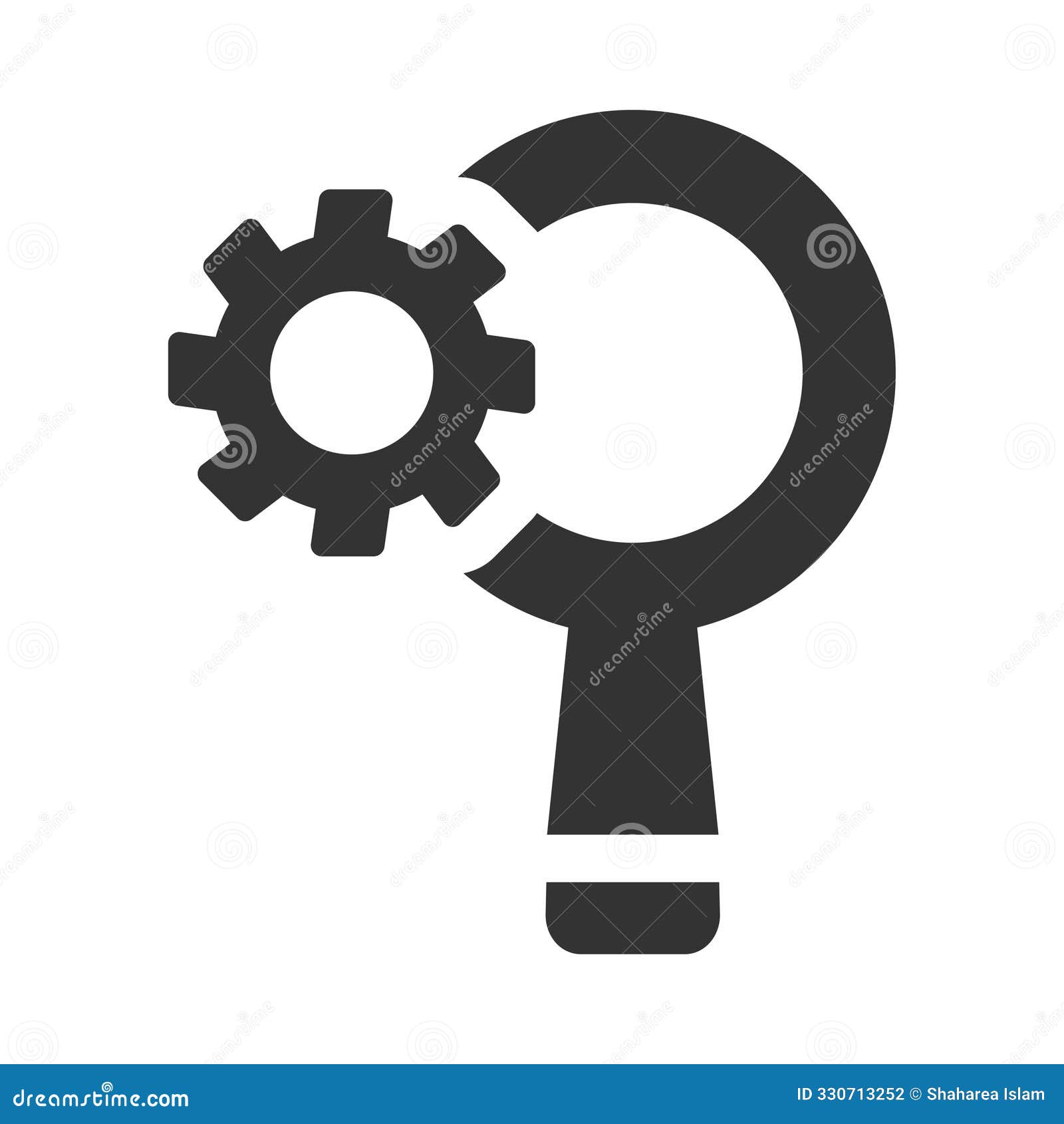 Configuration Icon Vector Isolated On White Background, Logo Con ...