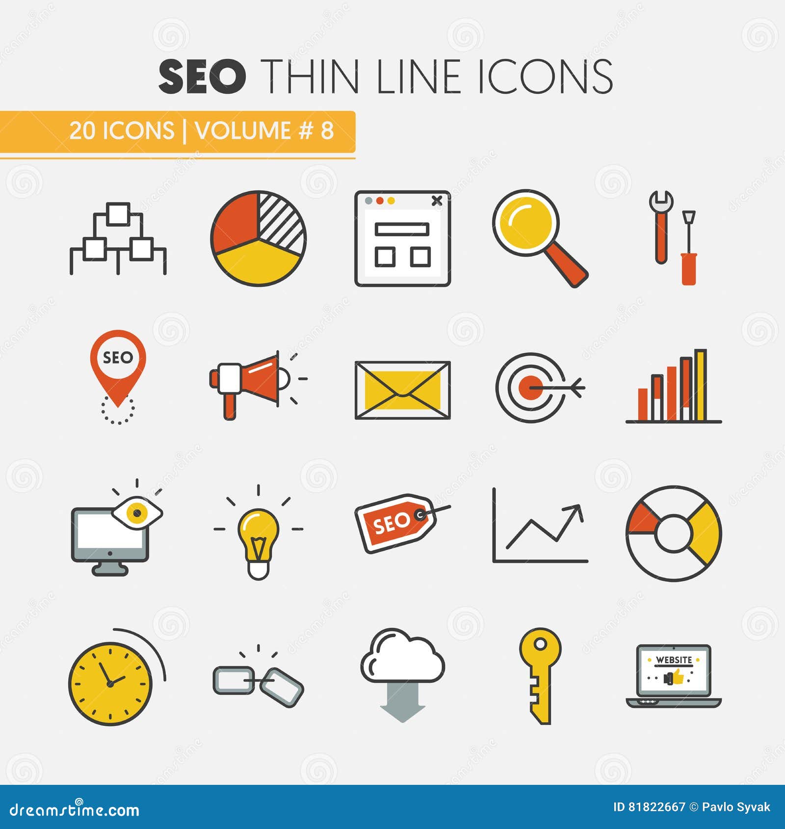 SEO And Development Thin Line Icon Set, Optimization Symbols Collection ... SEO And Development Thin Line Icon Set, Optimization Symbols Collection ...
