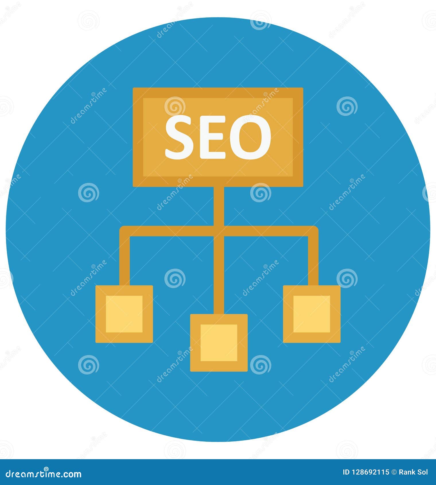 Seo Hierarchy Isolated Vector Icon that Can Be Easily Edit or Modified ...